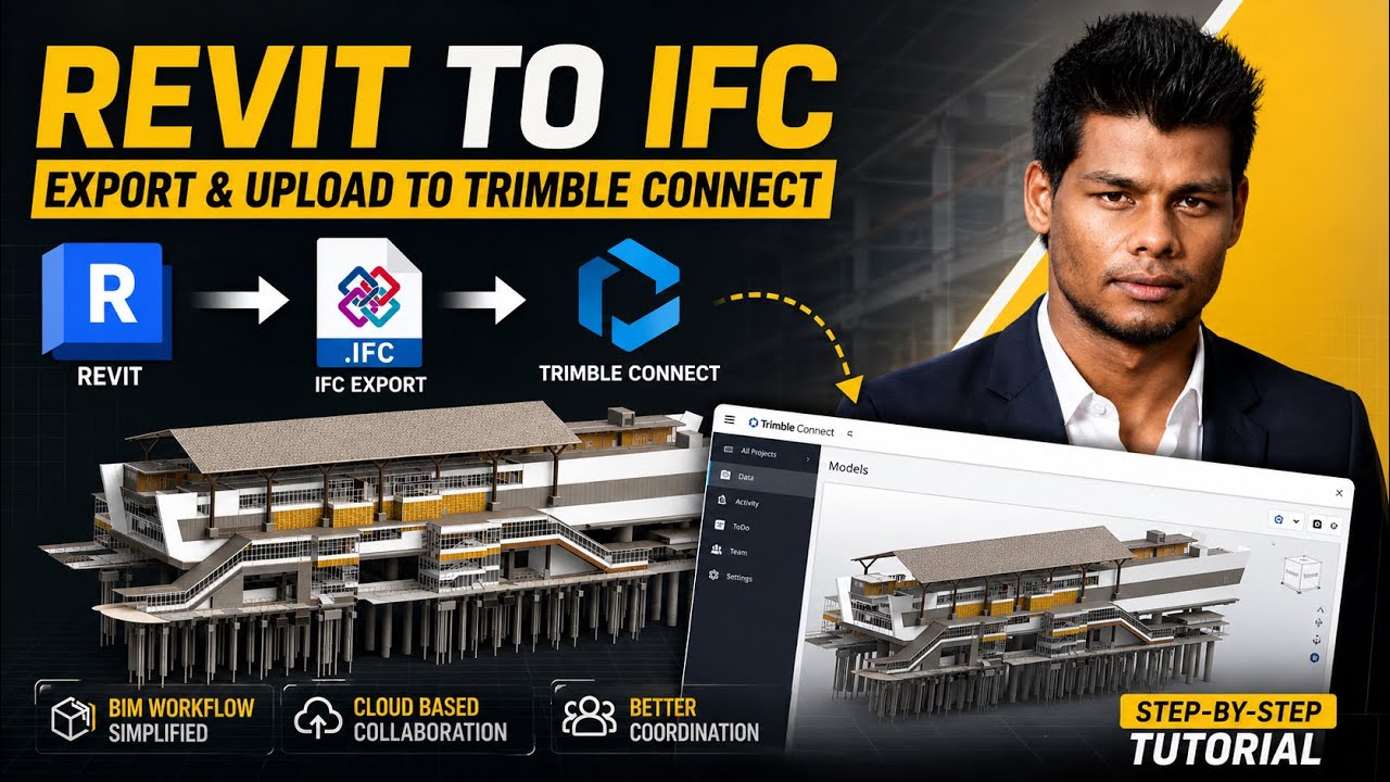 Revit to IFC Export & Upload to Trimble Connect | Open BIM Workflow Tutorial