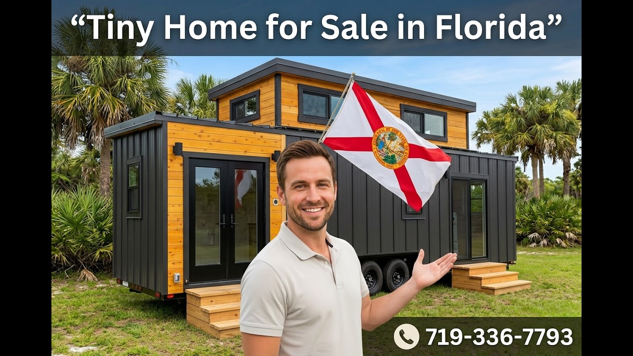 Why Tiny Homes are a Good Idea in Florida? 📞719-336-7793. Tiny Home for Sale in Florida!