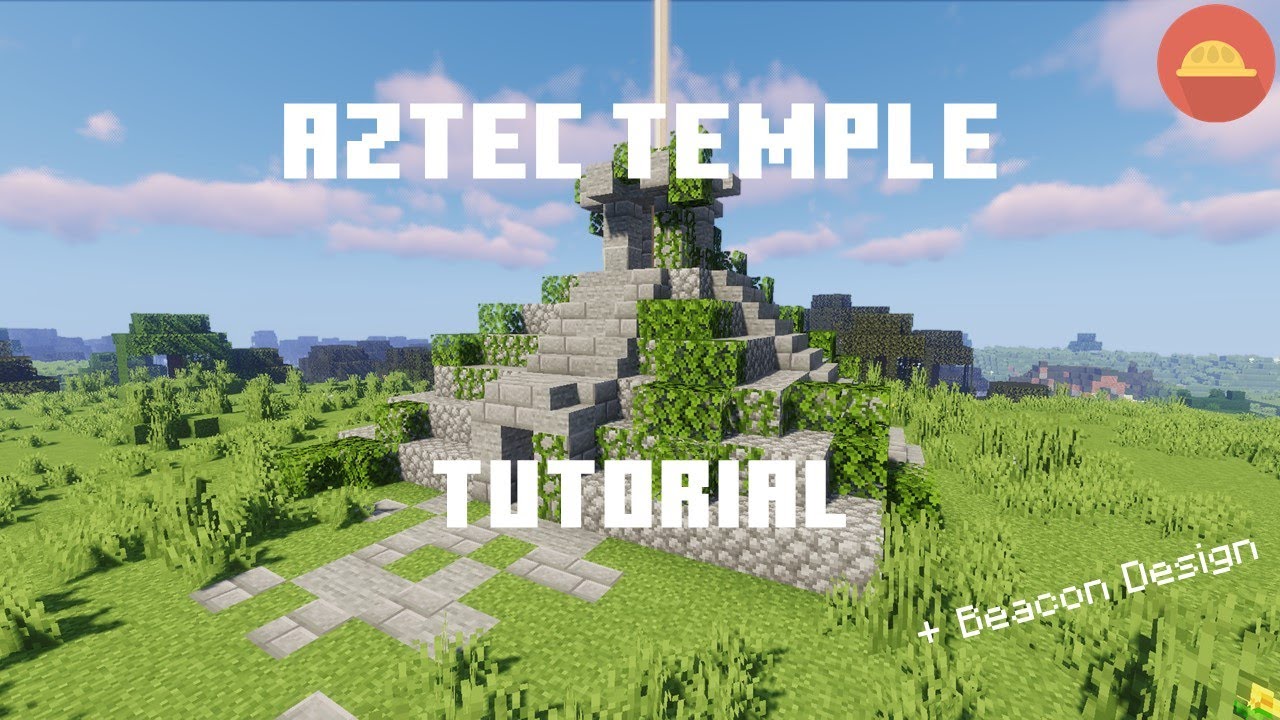 Minecraft: How To Build an Aztec Temple + Beacon Design | CraftingBench Minecraft Tutorial