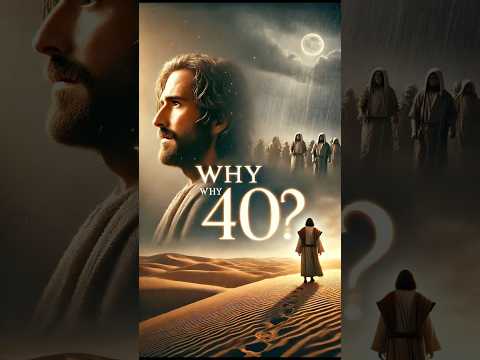 Why the Number 40 Is Everywhere in th Bible (You’ll Be Surprised!) #bible #biblefacts #jesusistheway