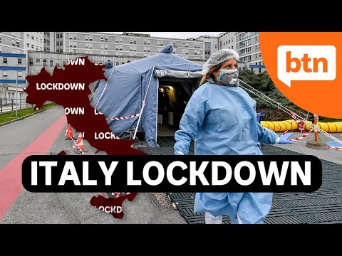 Italy in Lockdown, Robot Hand Sanitiser & Young Skater Olympian - Today's Biggest News