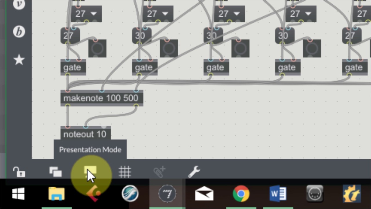 Max Msp Simple MIDI Drum Machine Tutorial 3