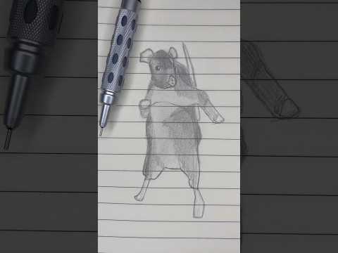 Dancing Rat drawing Tutorial #art #audio #rat #meme #tutorial torial