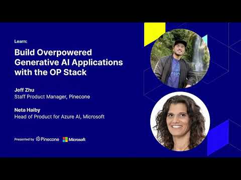 Build Overpowered Generative AI Applications with OP Stack