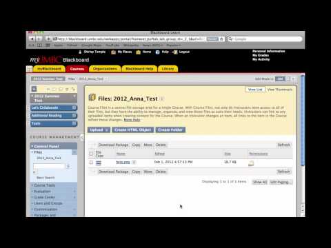 Blackboard - Grant Students Read Permissions