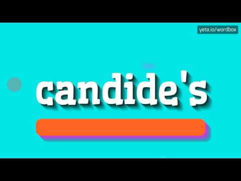 HOW TO PRONOUNCE CANDIDE'S? #candide's