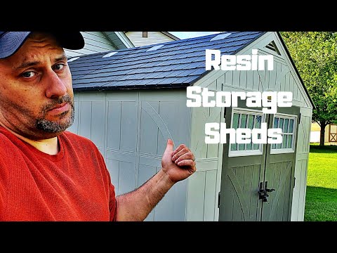 Resin Storage Sheds - The Good, The Bad The Ugly.