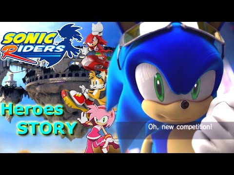 Sonic Riders Is a hard game (Heroes Story)