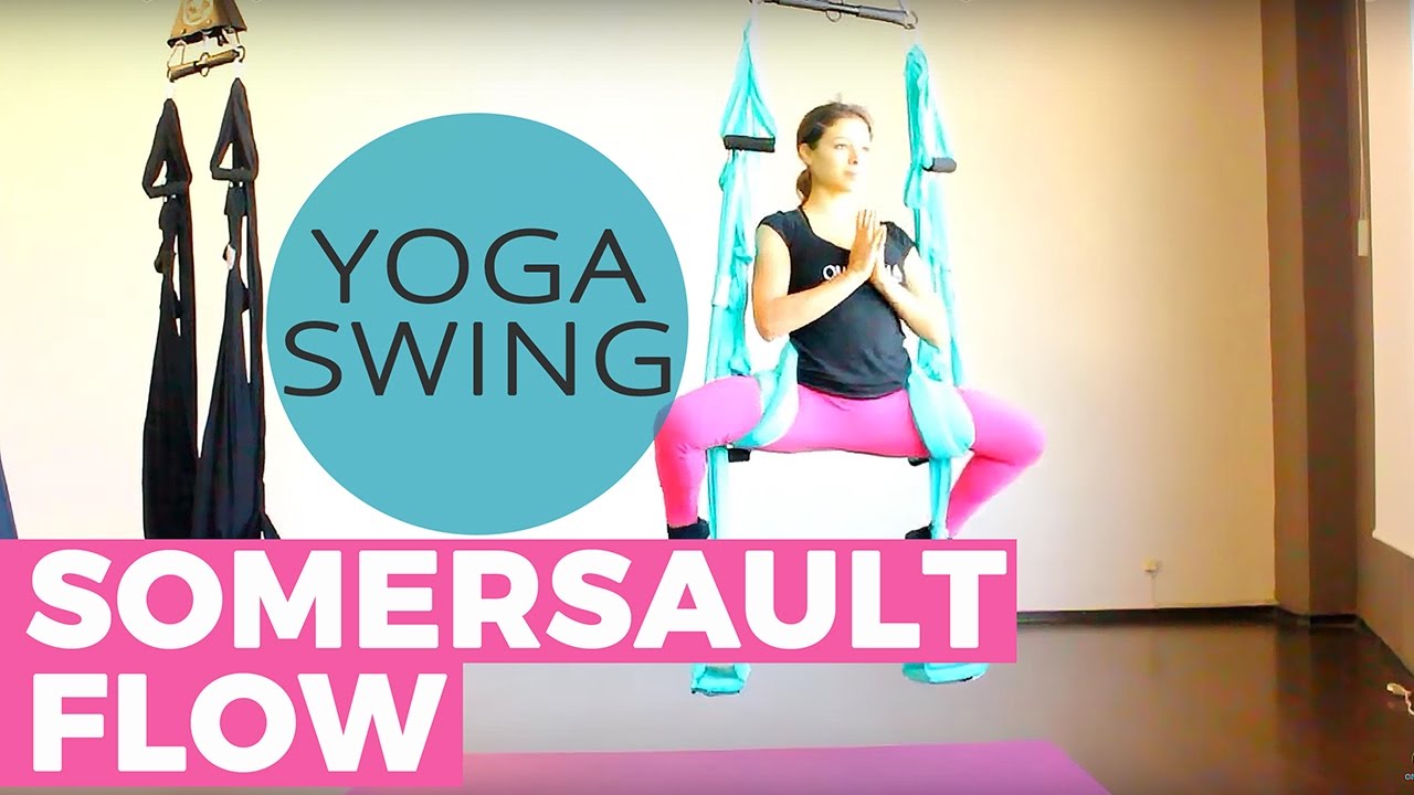 Aerial Yoga Swing Somersault Core Flow