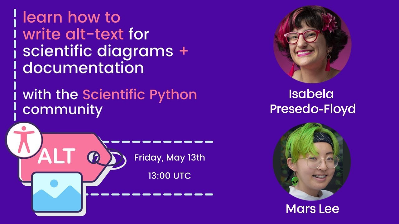 Writing alt-text for scientific diagrams workshop (May 13th 2022)