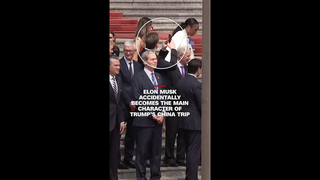 Elon Musk accidentally becomes the main character of Trump’s China trip