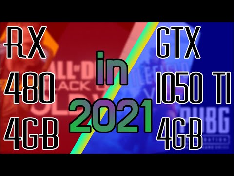 Rx 480 vs Gtx 1050 ti in 2021| Budget Graphics card for 1080p gaming | Budget gaming.