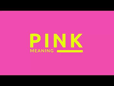 Meaning of pink 🚀!!! Find out about the Color Pink