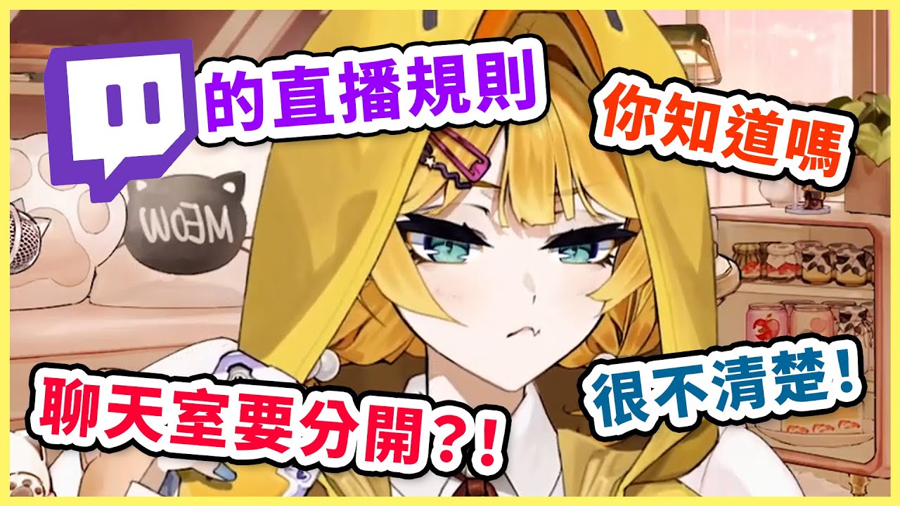 Dokibird 不在 Twitch 開雙平台直播的原因，原來聊天室的畫面顯示也有潛規則！【Dokibird 中文】 | Hololive烤肉架協會