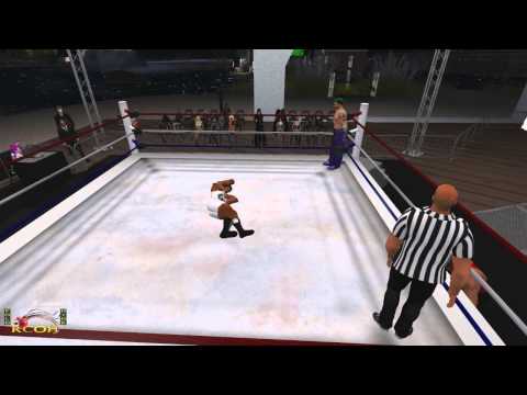 2015 2 7 DCWF Roadshow Rockin' Rollers Motorcycle Club , Second Life Wrestling