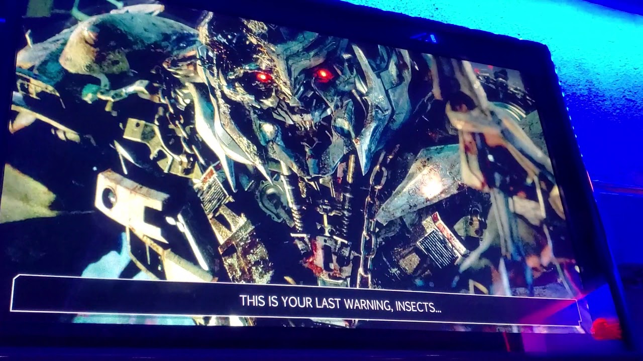 Megatron's Video Message