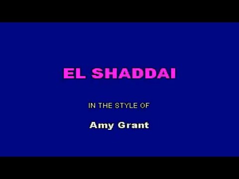 Amy Grant El Shaddai Karaoke