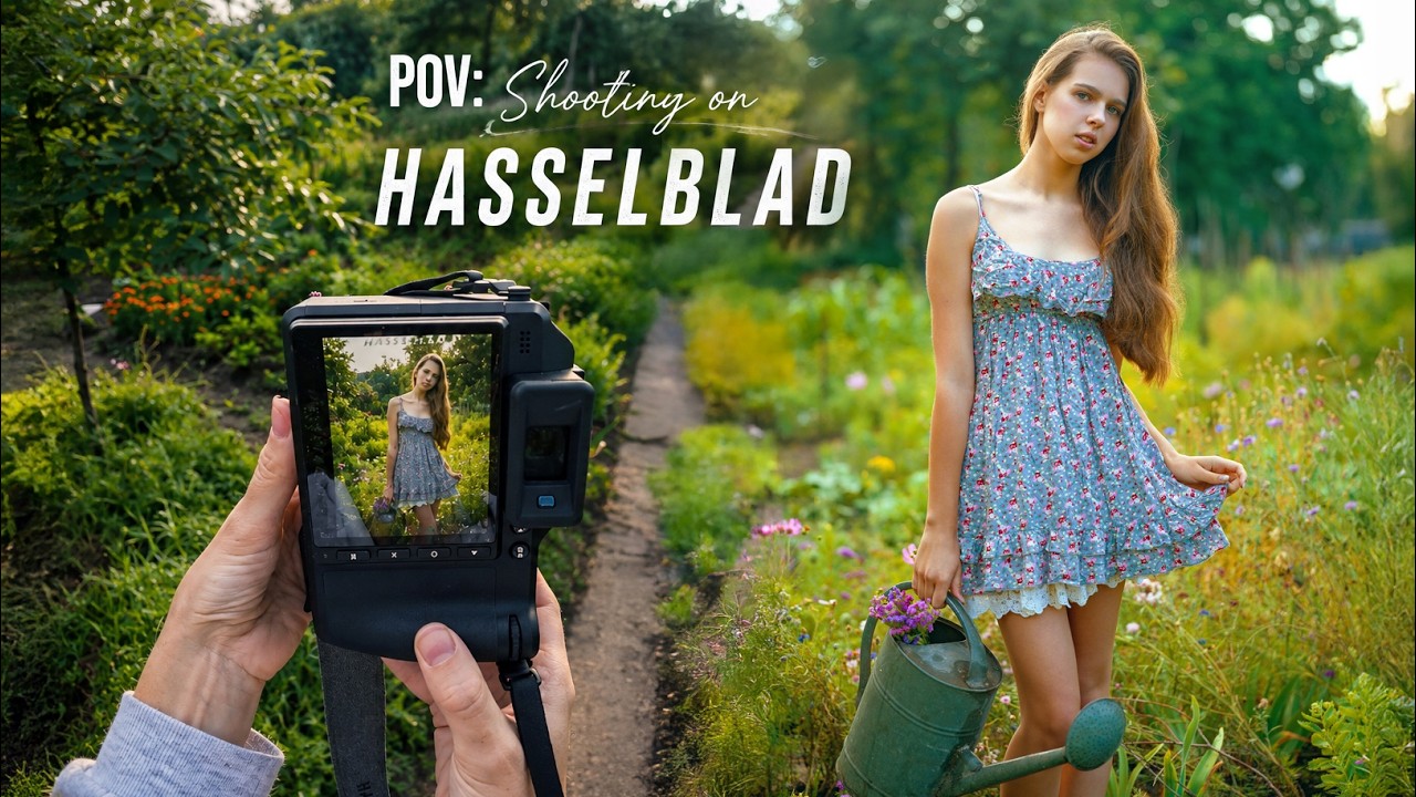 POV: How I Shot These Dreamy Portraits | Hasselblad X2D + 90V