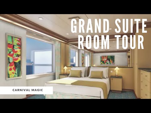 CARNIVAL MAGIC: GRAND SUITE TOUR (ROOM 7300)