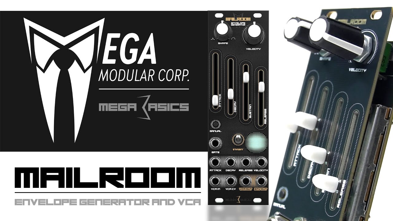 Mailroom Envelope Generator & VCA by Mega Modular Corp