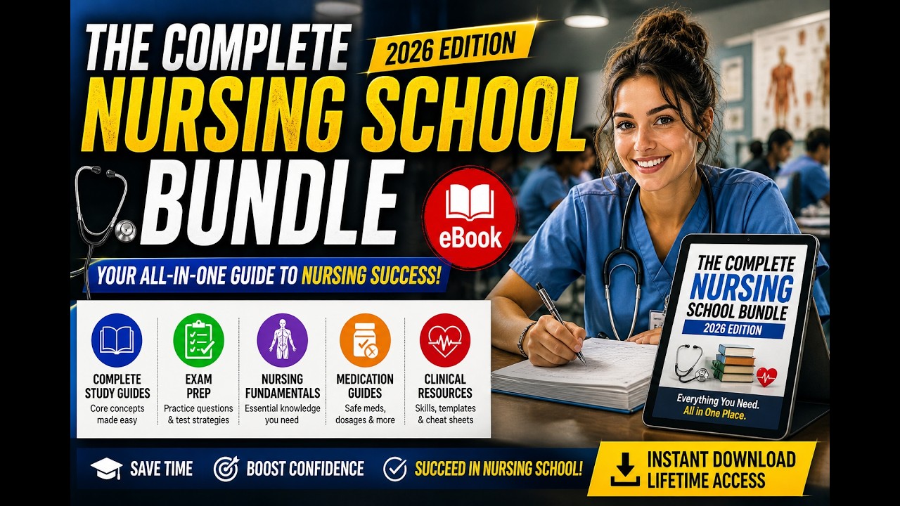 The Complete Nursing School Bundle New Edition