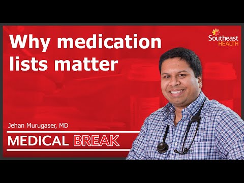 Why Medication Lists Matter