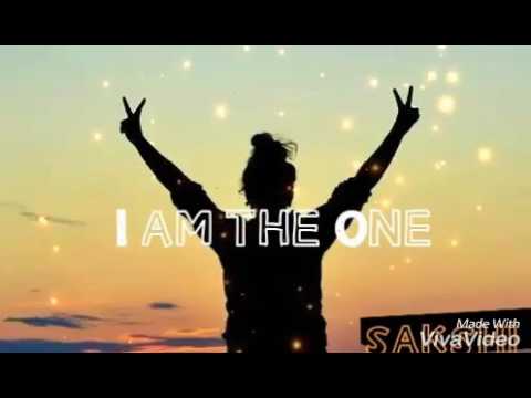 I am the one – song by me – sakshihappy