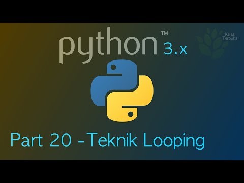 Learn Belajar Python 20 Teknik Looping - Mind Luster