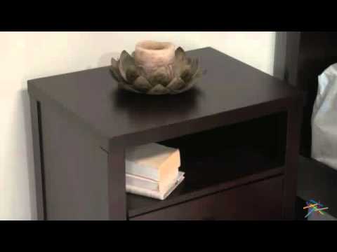 Loft Axis 2 Drawer Nightstand - Product Review Video