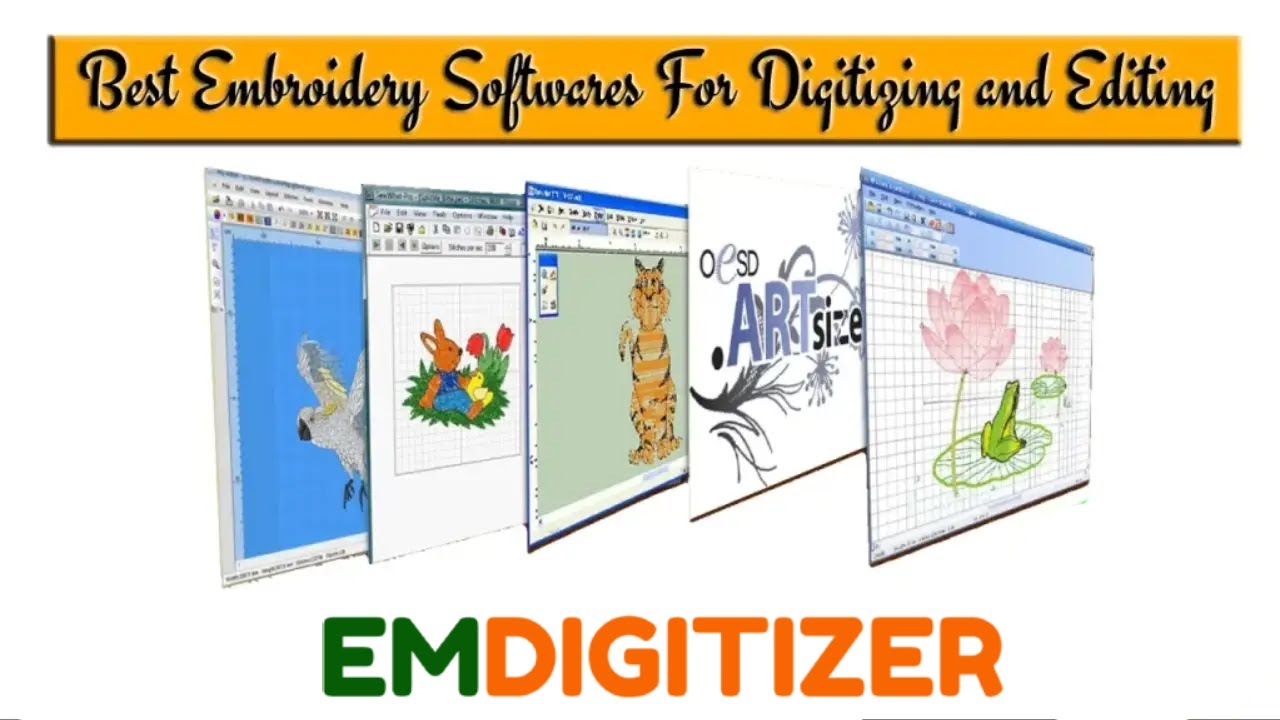 5 Best Free Embroidery Software for digitizing services | Free Embroidery Application