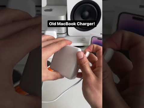 New Macbook Charger vs Old Macbook Charger | Tech Life | #shorts #youtubeshorts #gadgets