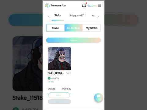 $TUFT Tokens Airdrop Recived Free in Treasure Fun From Treasure NFT #Treasurefun #treasurenft