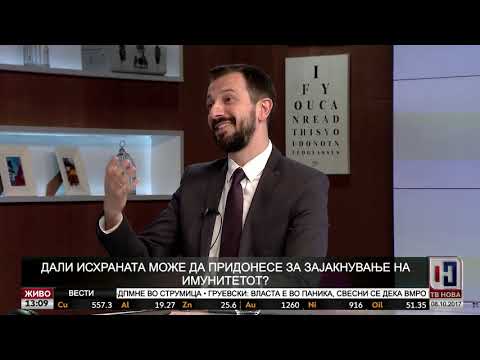 Разговор со д р Александар Митов Храната и имунитетот