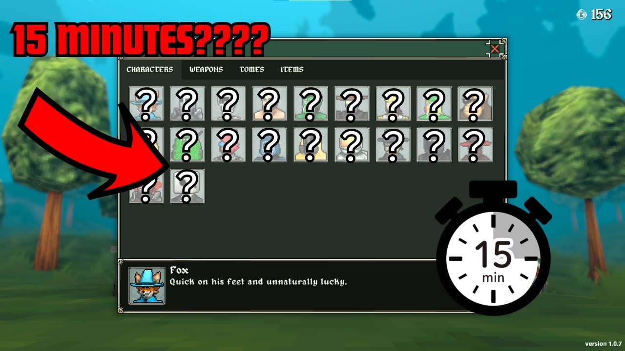 I UNLOCKED EVERY CHARACTER IN 15 MINUTES | Megabonk |
