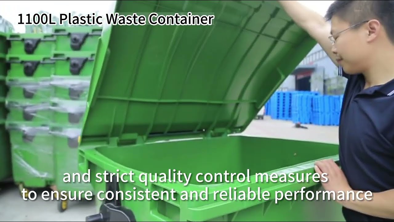 1100 Liter Garbage Plastic Recycle Bin