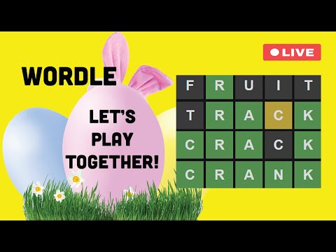 🐣 Easter Wordle Bonanza LIVE: Crack the 30 Words with Grandma! 🌼