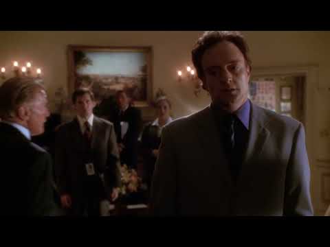 Josh gets grilled by the President - The West Wing