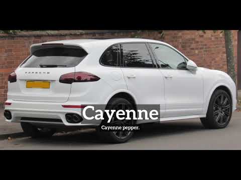 How to Say Cayenne in English? | What is Cayenne? | How Does Cayenne Look?