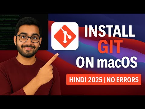 How to Install Git on Mac | Configure Git and github on Mac (2025)