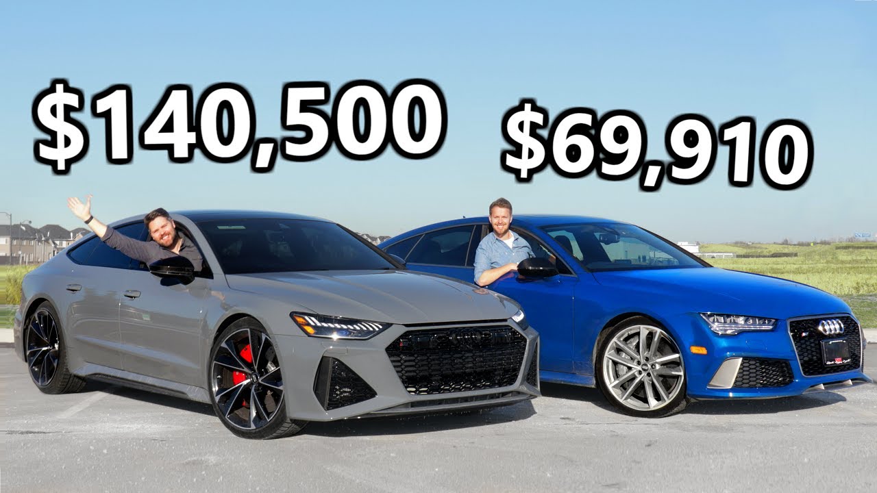2021 Audi RS7 vs. 2016 Audi RS7 Poses Classic Question: Is Buying New ...