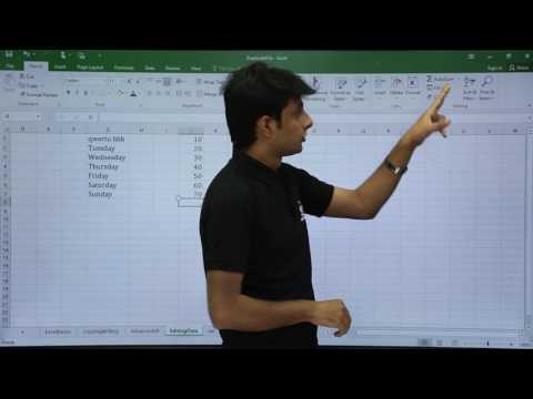 MS Excel: Editing Data Video Lecture - How to become an Expert of MS Excel - Class 6