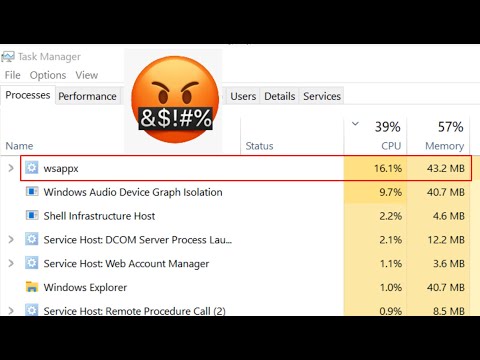 How to disable wsappx and stop its high CPU/Disk usage (Windows 10)