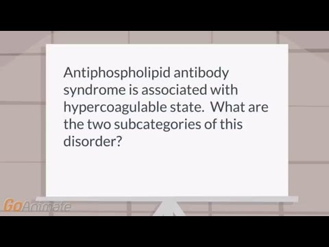 What type of antibodies are found in APA syndrome?