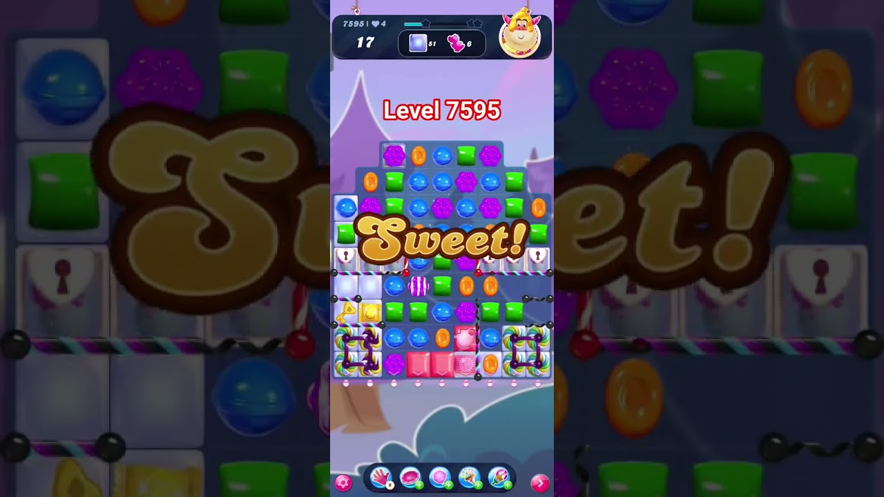 Level 7595#CandyCrush#Saga#youtube#shorts