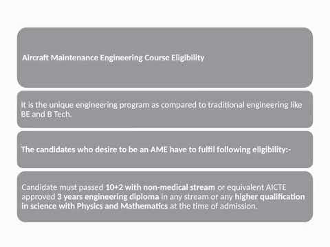 Aircraft maintenance Engineering Colleges in Tamil Nadu