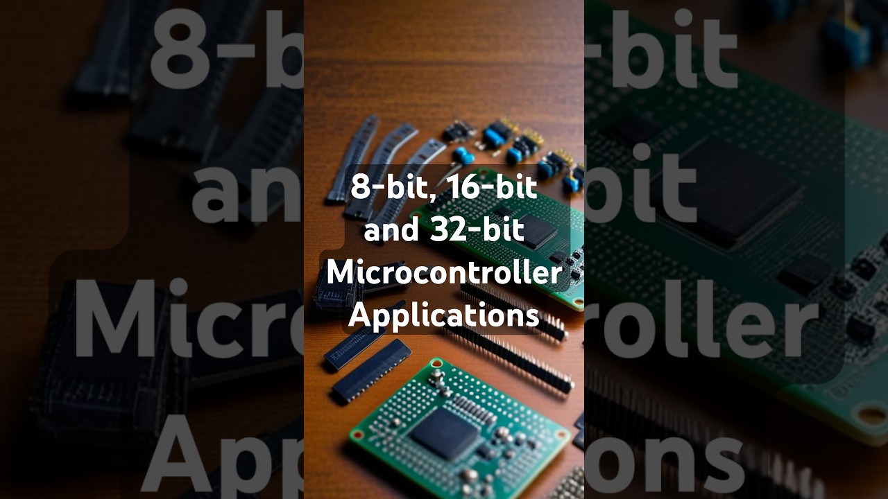 8-bit, 16-bit and 32-bit Microcontroller Applications