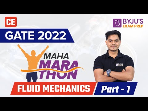GATE 2022 | Civil Engineering | FLUID MECHANICS | PART 1 | Complete Revision