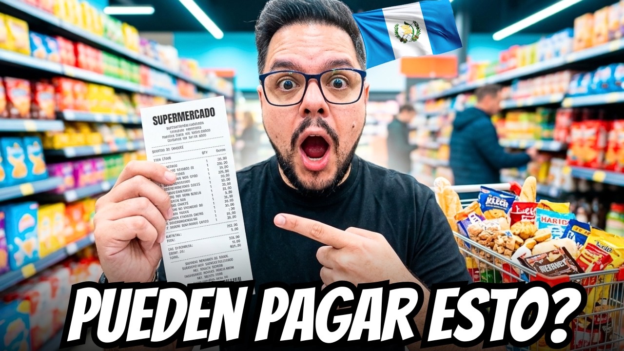 I was told Guatemala is RICH… I went to the supermarket to check it out 🇬🇹
