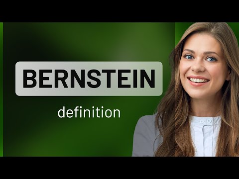 Bernstein — what is BERNSTEIN definition