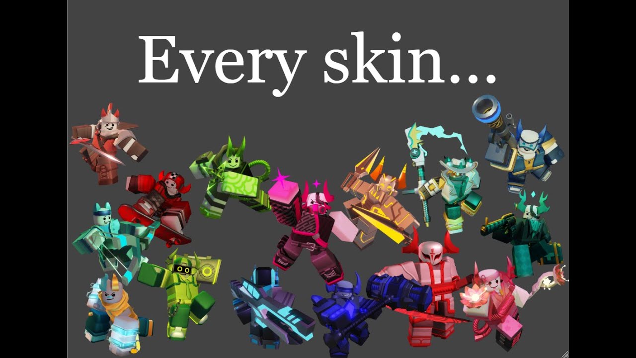 Character Select Screen with Every Skin! - PHIGHTING!